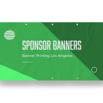 Los Angeles Sponsor Banners printing – best price ...